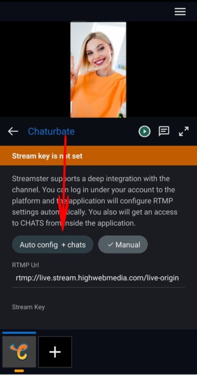 Manual: How to stream on Chaturbate?
